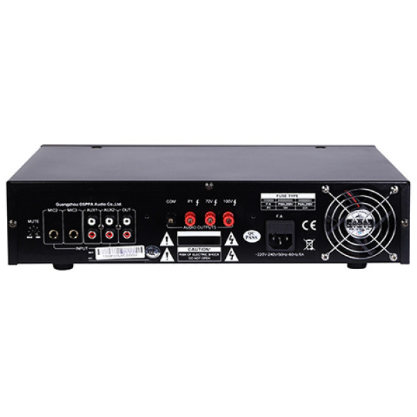 PB-200P/PB-300P/PB-600P/PB-1000P 60W-350W Single Zone Mixer Amplifier - LY International ...