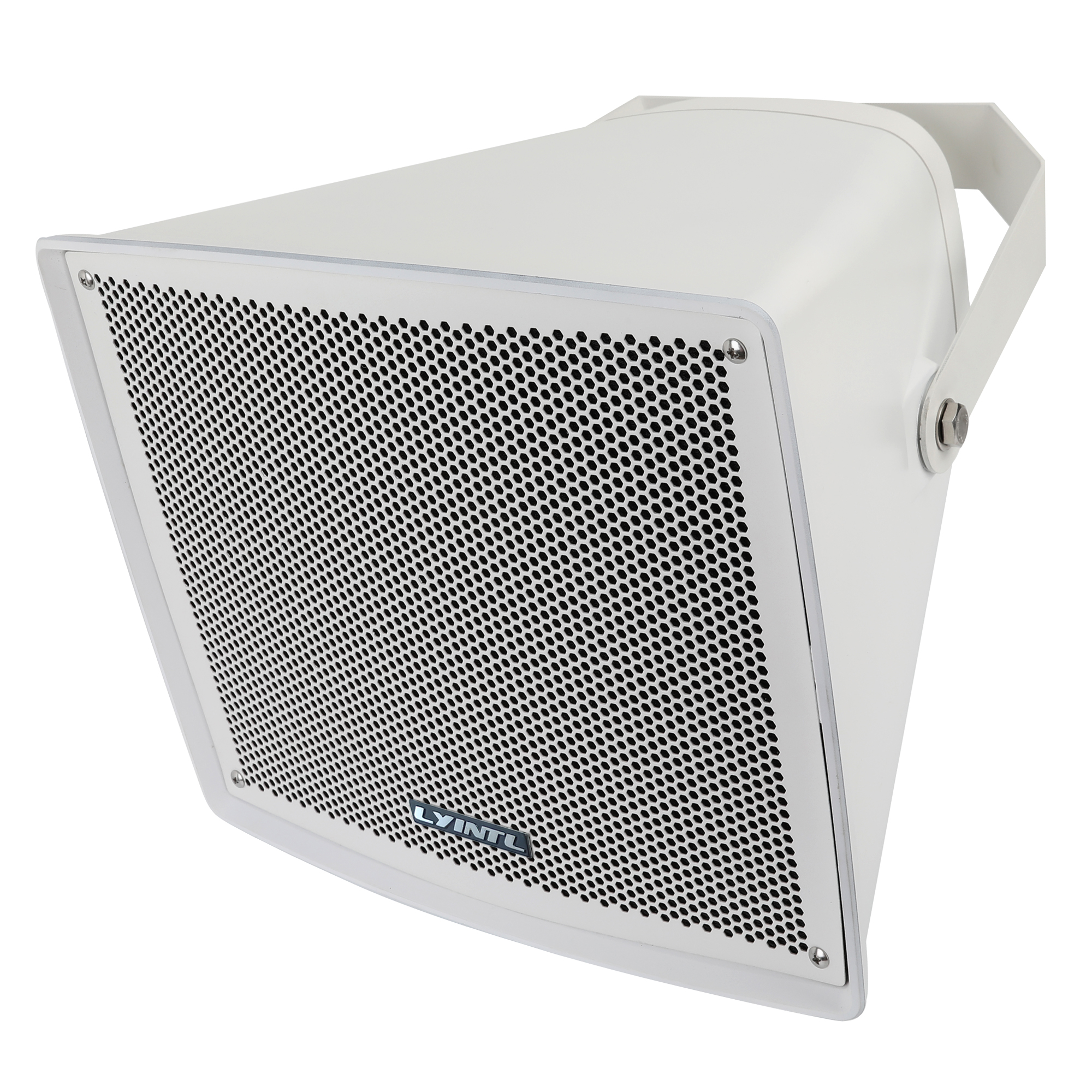 HS-680T 6.5 Inch 80W Outdoor 2-Way Coaxial ABS Horn Speaker with Power ...