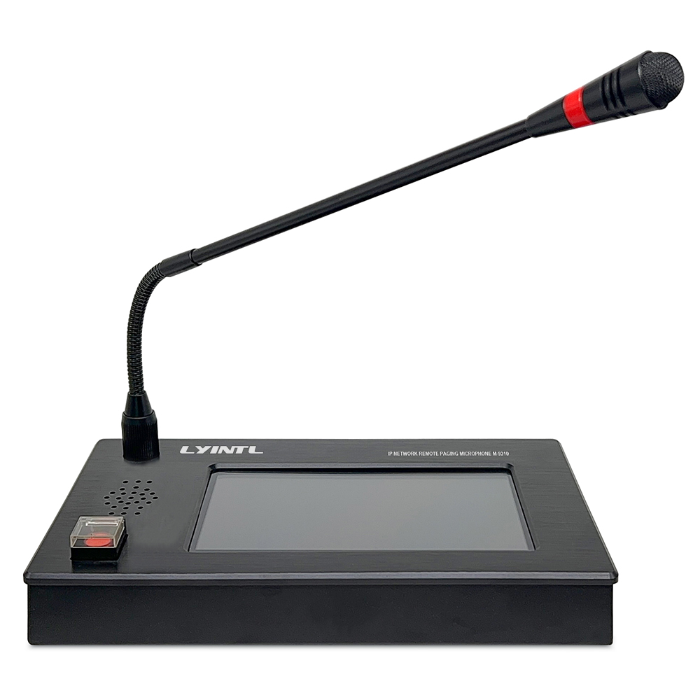 M-9210S IP Network PA System Remote Paging Station Integrated with ...