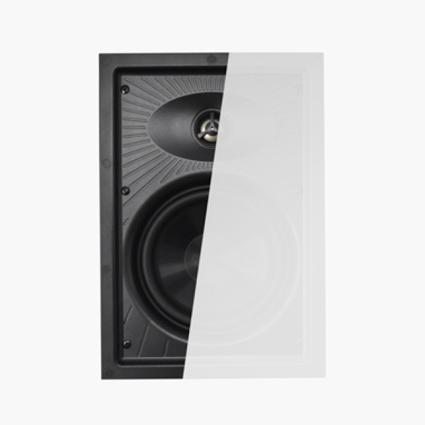 IW-61/IW-81 6.5"/8" 8Ω 2-way Frameless Magnetic Grille In-wall/In ...