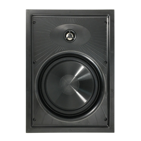 IW-61/IW-81 6.5"/8" 8Ω 2-way Frameless Magnetic Grille In-wall/In ...