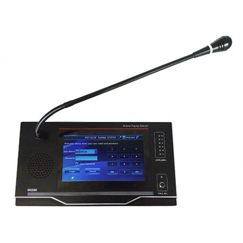 M-6588 Intelligent Network Paging Microphone Station - LY International ...