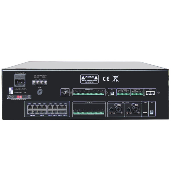 M-808 8x8 Digital Audio Matrix - LY International Electronics Co., Ltd.