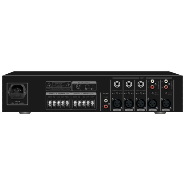 PM-2250/PM-2500 2 Channel Class D Digital Mixing Amplifier Built-in USB MP3/Bluetooth Player ...